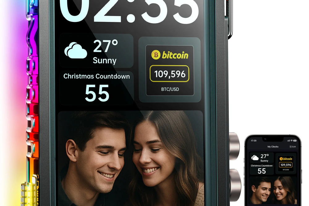 Digital Photo Frame With Clock: A Perfect Blend Of Function And Style ...