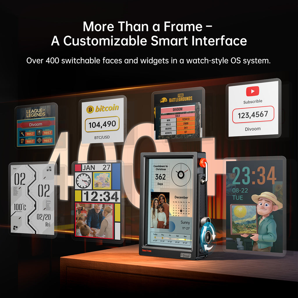 Divoom Times Frame Digital Picture Frames